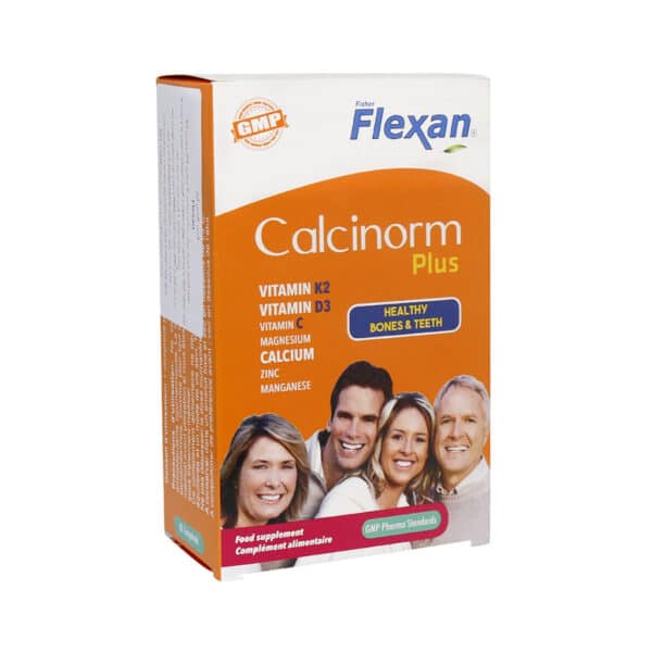قرص کلسی نورم پلاس فیشر فلکسان 60 عدد - calcinorm plus - داروخانه ...